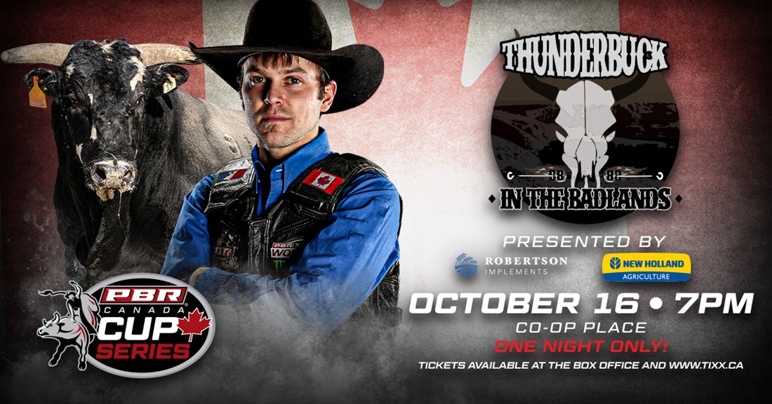 PBR Thunderbuck in the Badlands — The Professional Bull Riders
